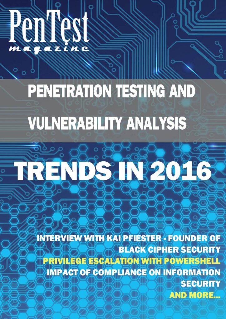 PenTest OPEN: Penetration testing and vulnerability analysis. Trends in ... PenTest OPEN: Penetration testing and vulnerability analysis. Trends in ...