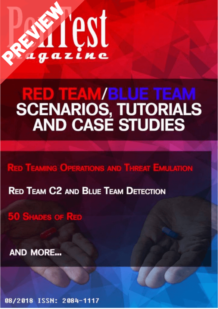 PREVIEW: Red Team/Blue Team - Scenarios, Tutorials, and Case Studies ...