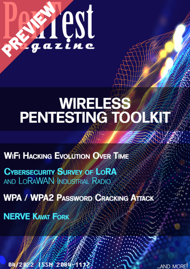 PREVIEW: Wireless Pentesting Toolkit - Pentestmag